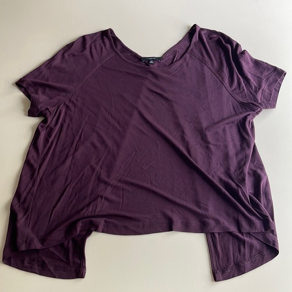 Aritzia | Tops | Aritzia Talula Purple Open Back Top | Poshmark